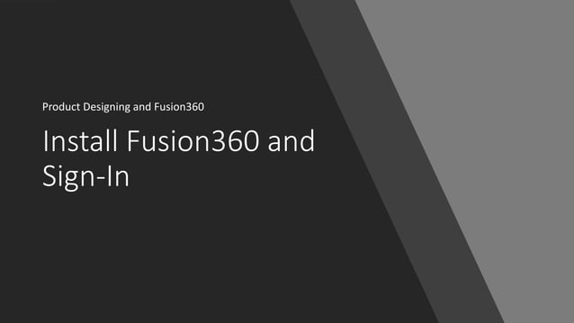 Fusion360 a guide to freeform modelling | PPT