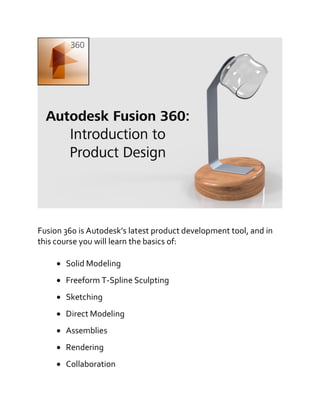 Fusion 360 training course | PDF
