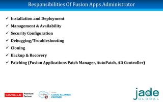 Fusion Applications Administration Overview | PPT