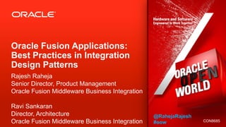 Fusion app integration_con8685_pdf_8685_0001 | PPT