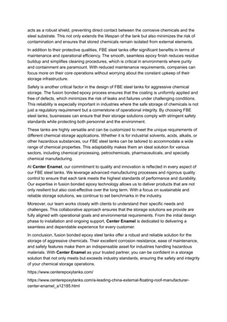 Fusion Bonded Epoxy Steel Tanks for Aggressive Chemical Storage.docx