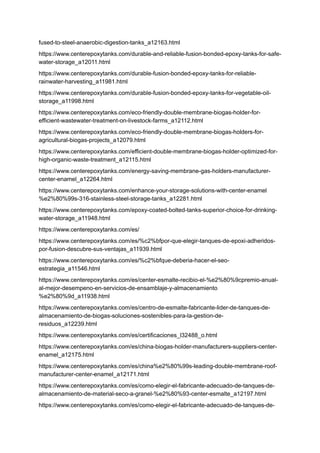 Fusion Bonded Epoxy Tanks in Storm Water Management.docx