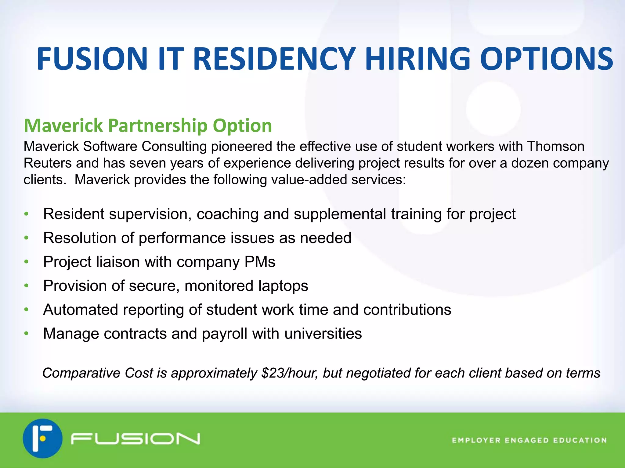 FUSION: Business presentation final | PDF