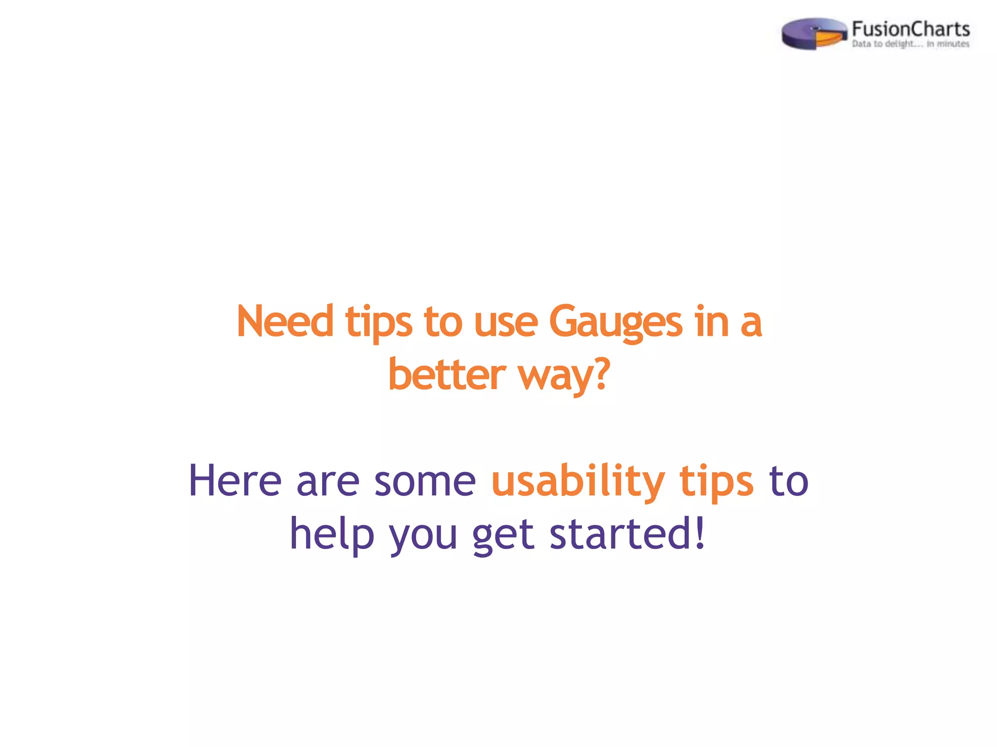 The Gauge & Widget Advantage for your Dashboard | PPT
