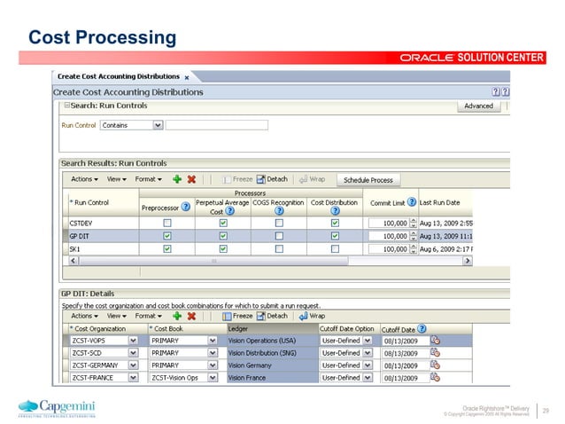 Fusion costing overview_high_level-final | PPTX | Business Accounting & Finance | Business