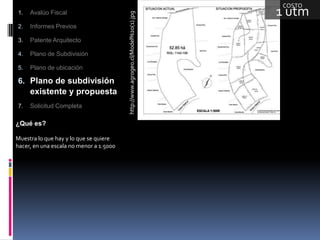 Fusion de predios | PPTX
