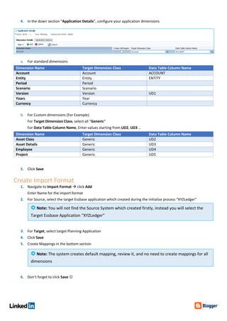 Fusion ERP Direct Integration with EPBCS | PDF