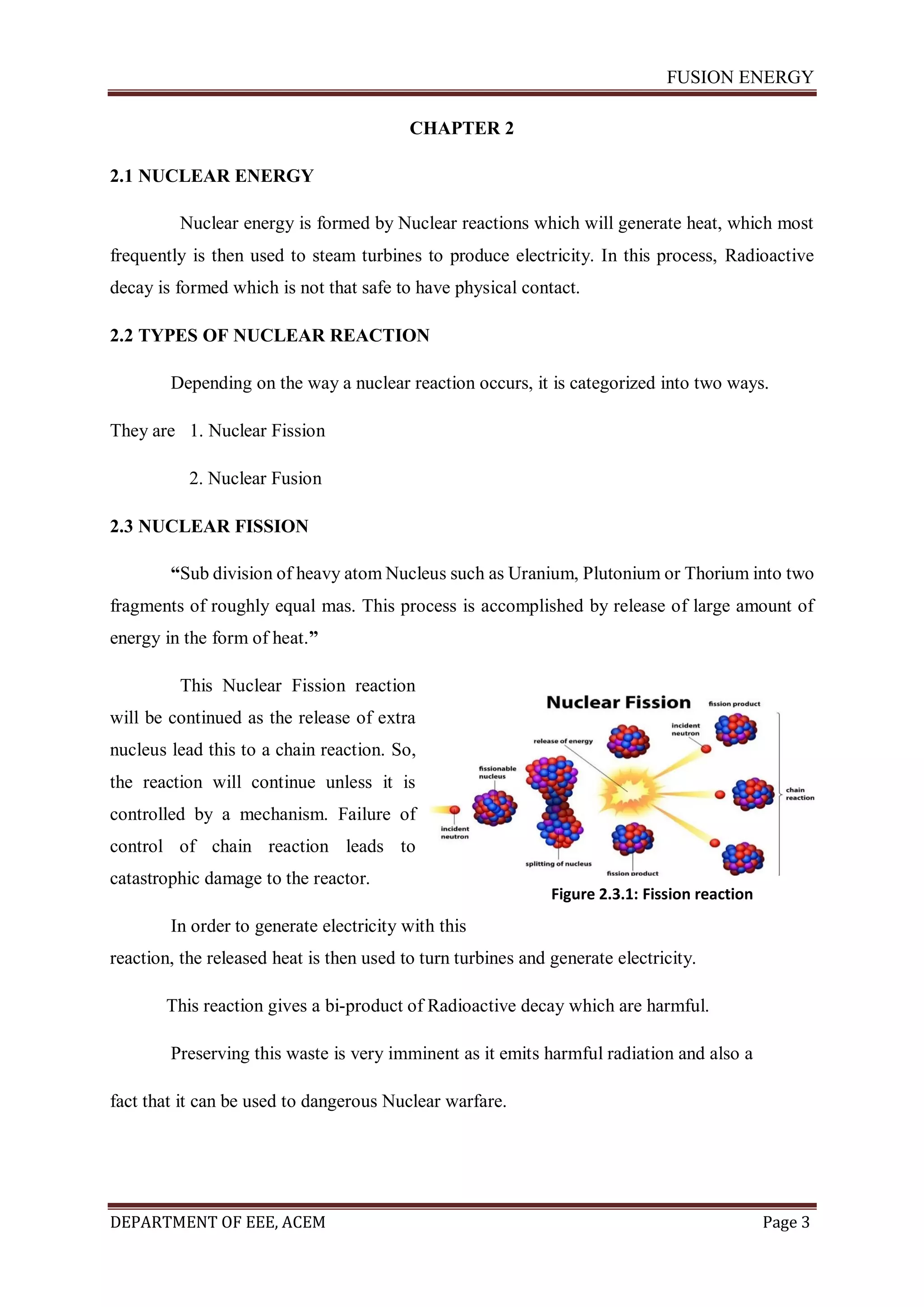 Fusion energy | PDF