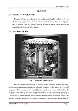 Fusion energy | PDF