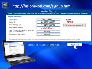 Fusionexcel networking | PPT