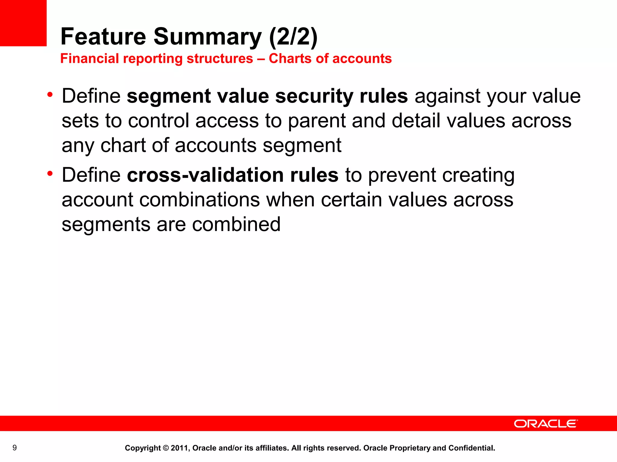 Oracle Fusion Financials Overview | PPT
