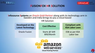FusionFox Talent90 (HR-Payroll Solution) | PPT