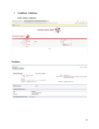 Fusion Blood Bank Management System Implementation | PDF