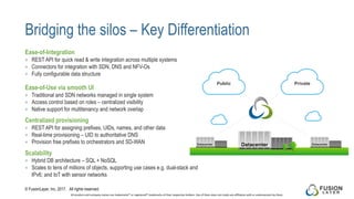 FusionLayer - Network provisioning, automation, and control for private ...