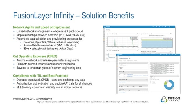 FusionLayer - Network provisioning, automation, and control for private ...
