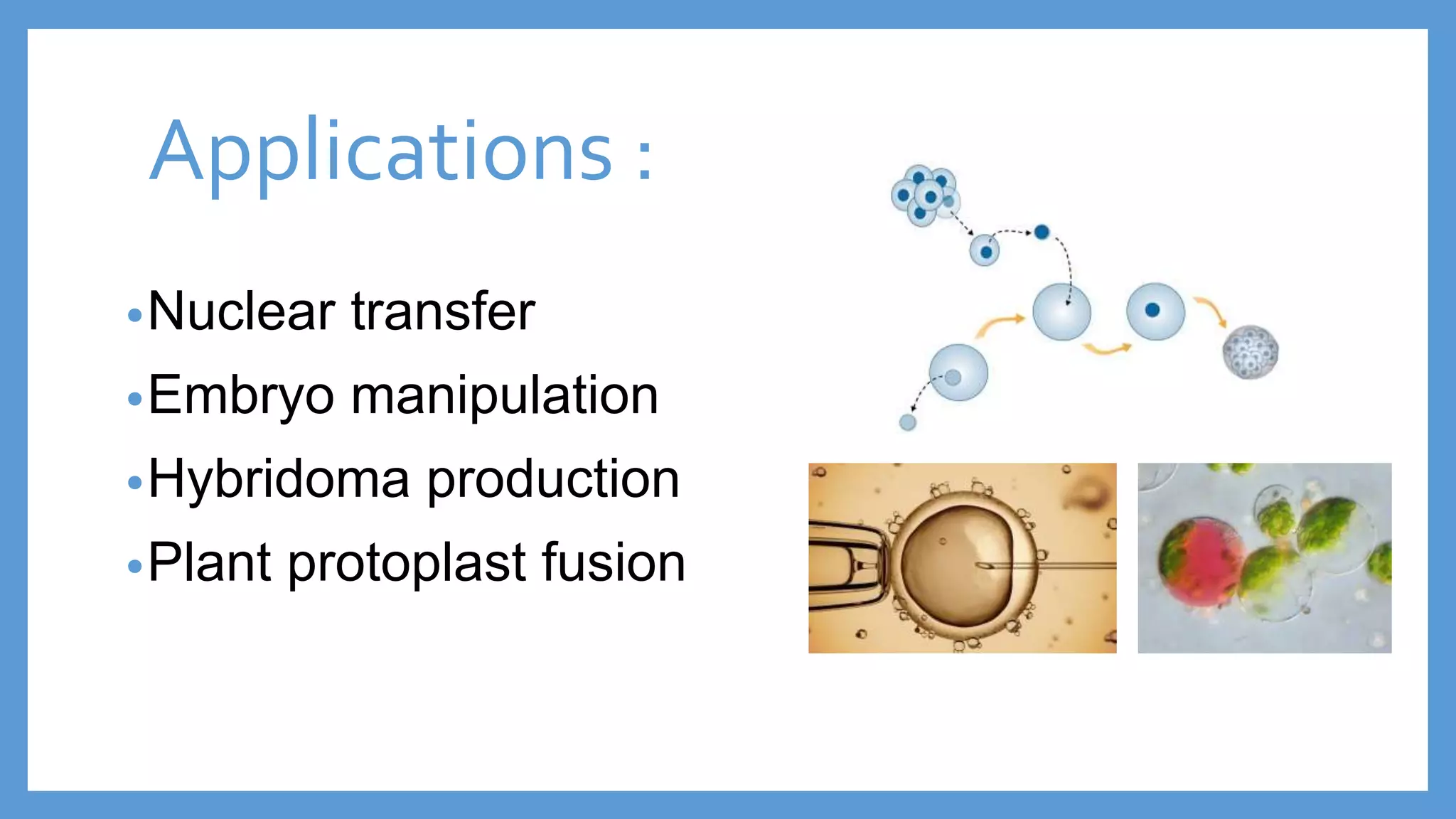 Fusion of cells by peg and inactivated virus | PPTX | Biotech and ...