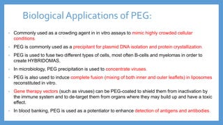 Fusion of cells by peg and inactivated virus | PPTX