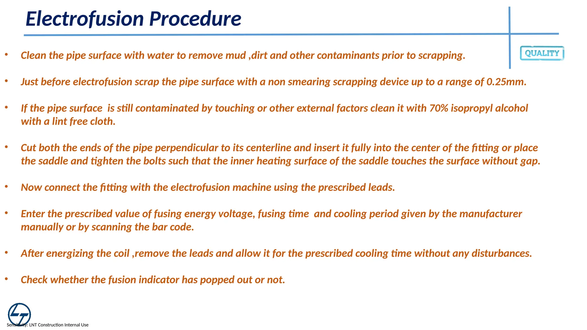 Fusion of PE Materials using elctrofusion and butt fusion processes ...