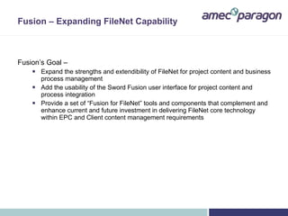 Fusion P8 for FileNet Overview | PPT