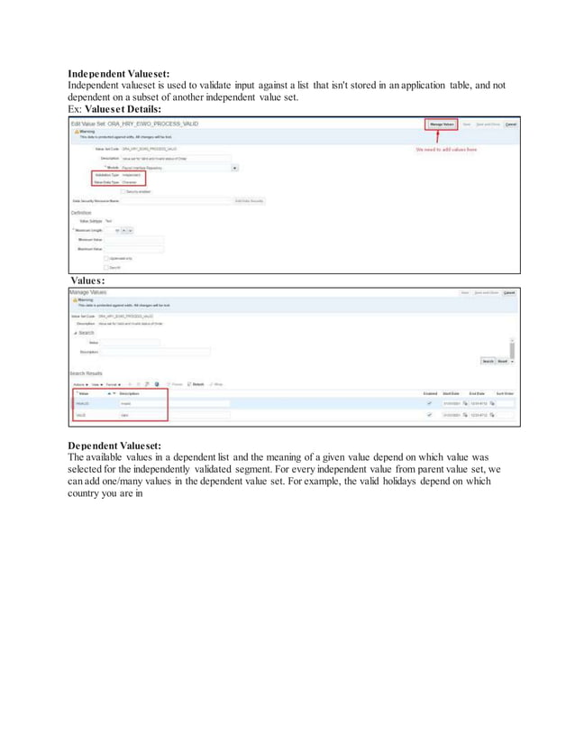 Oracle Fusion Cloud HCM value sets | DOCX