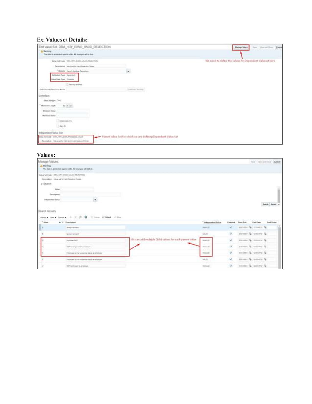 Oracle Fusion Cloud HCM value sets | DOCX