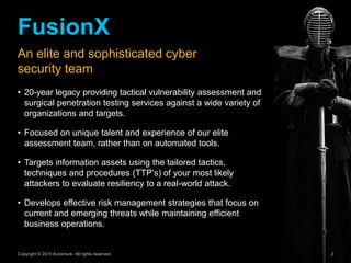 FusionX & Accenture: One Global Security Team | PDF
