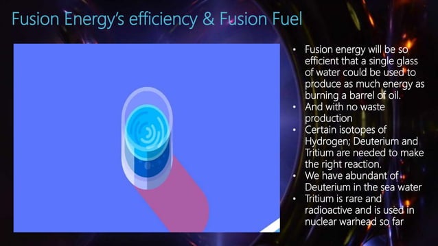 Fusion energy | PPTX | Power and Energy Industry | Industries