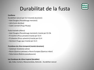 Fusta per exterior | PPTX