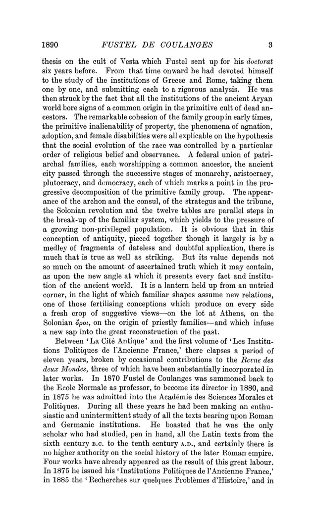 Fustel de coulanges | PDF