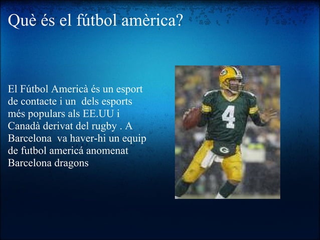Futbol america | PPT