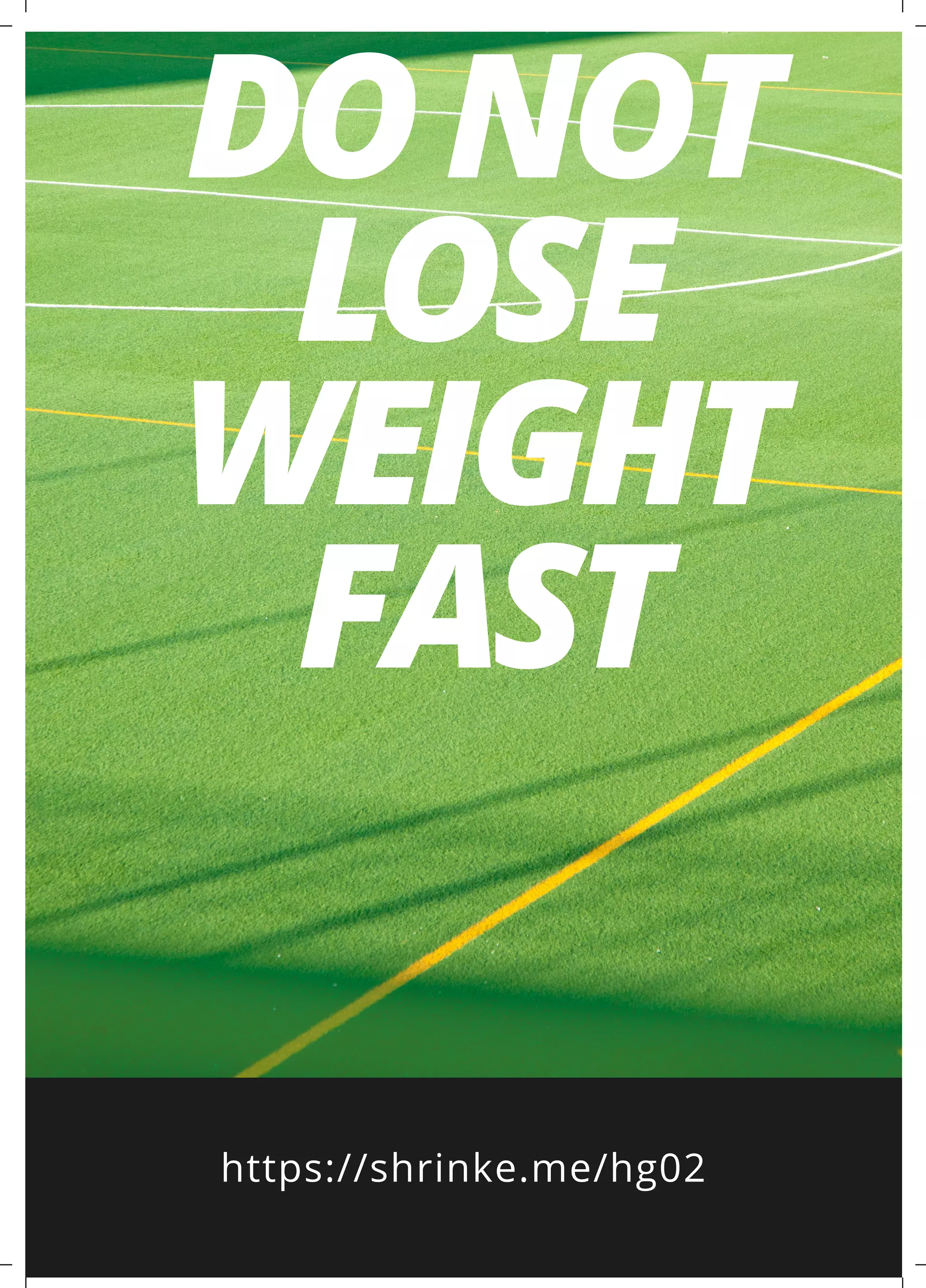 do not lose weight fast | PDF