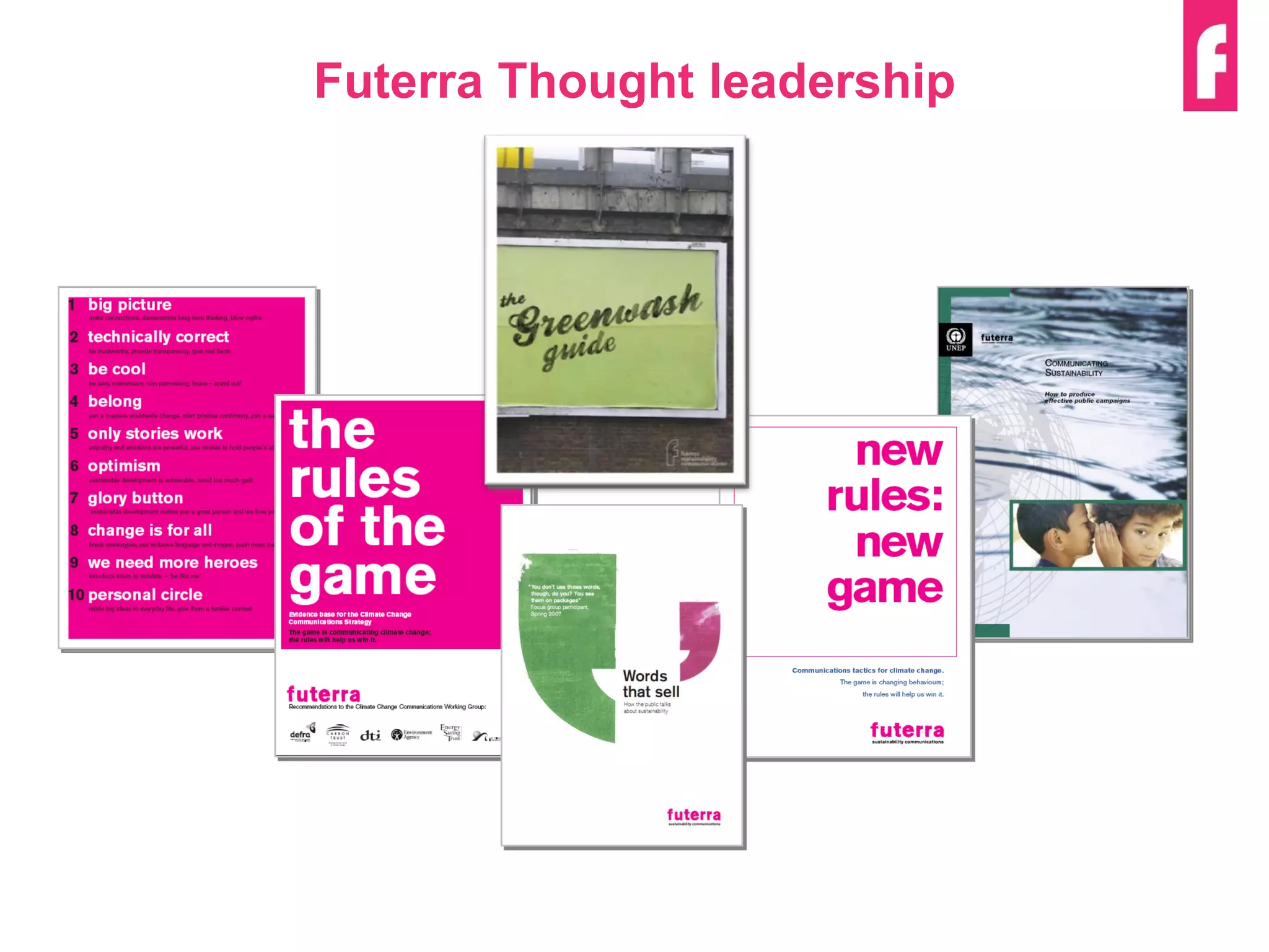 Futerra Sustainability Communications | PDF