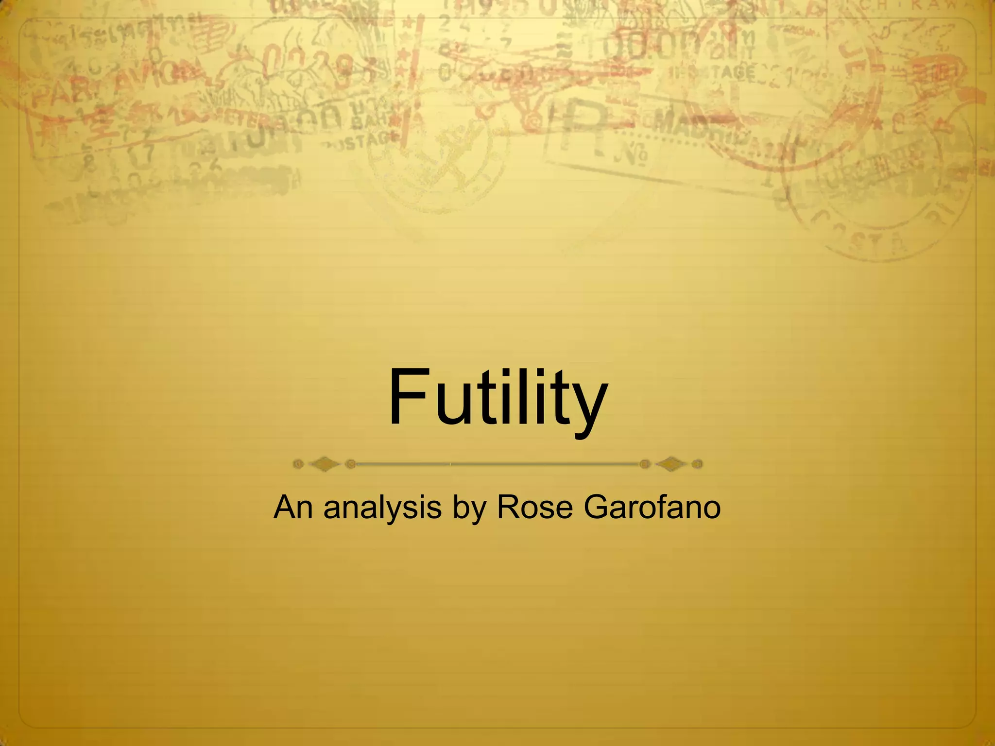 Futility analysis | PPTX