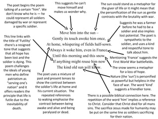 Futility by Wilfred Owen | PPT