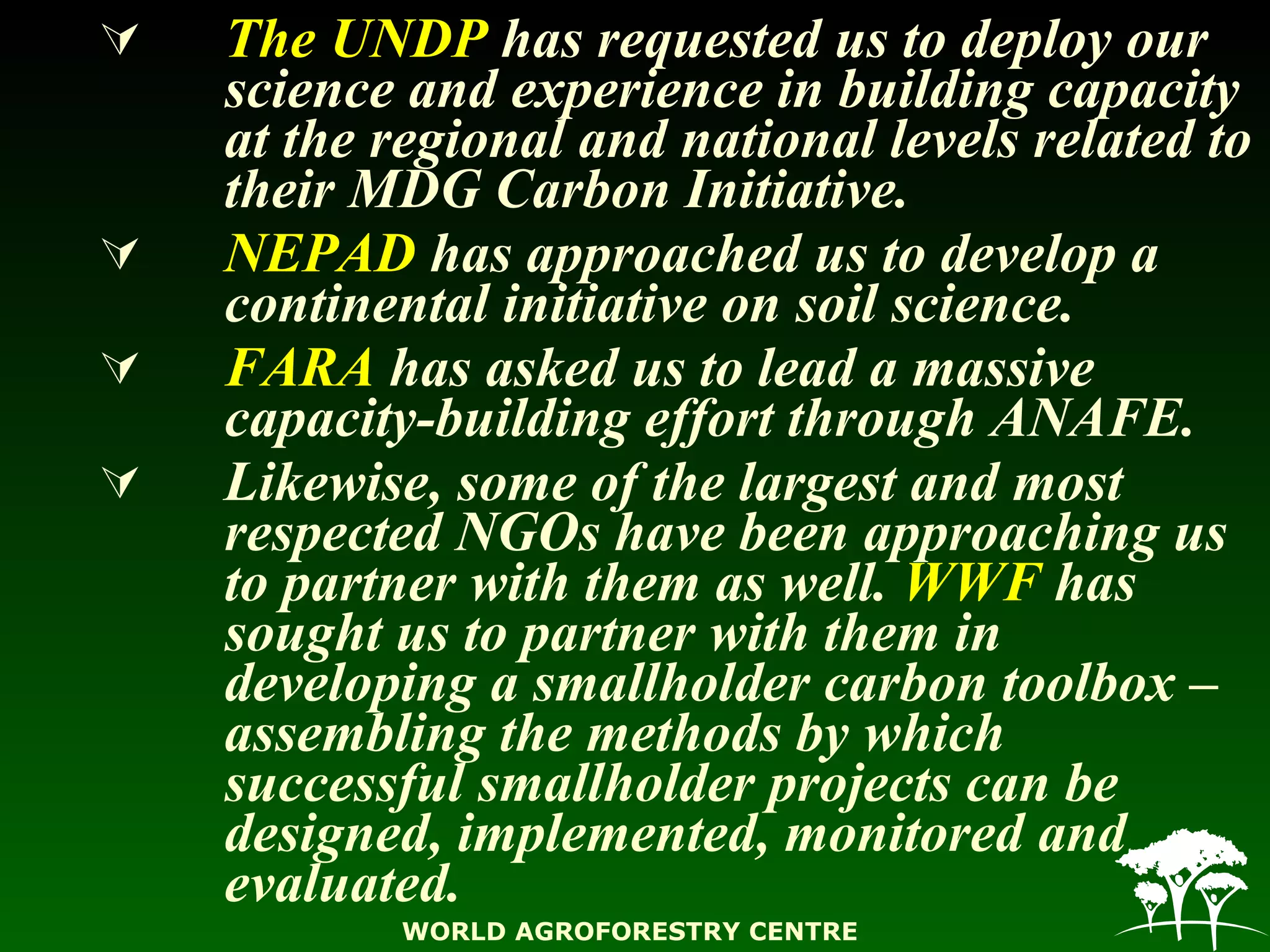 Futre of agroforestry science - dg seminar | PPT | Agriculture | Industries