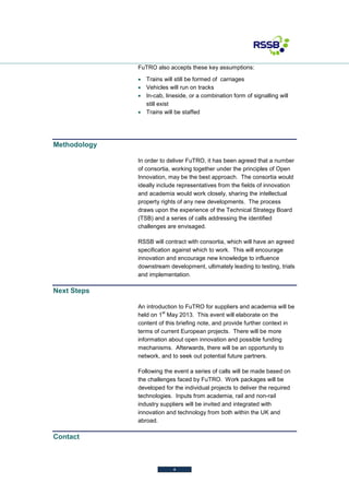 FuTRO briefing document | PDF