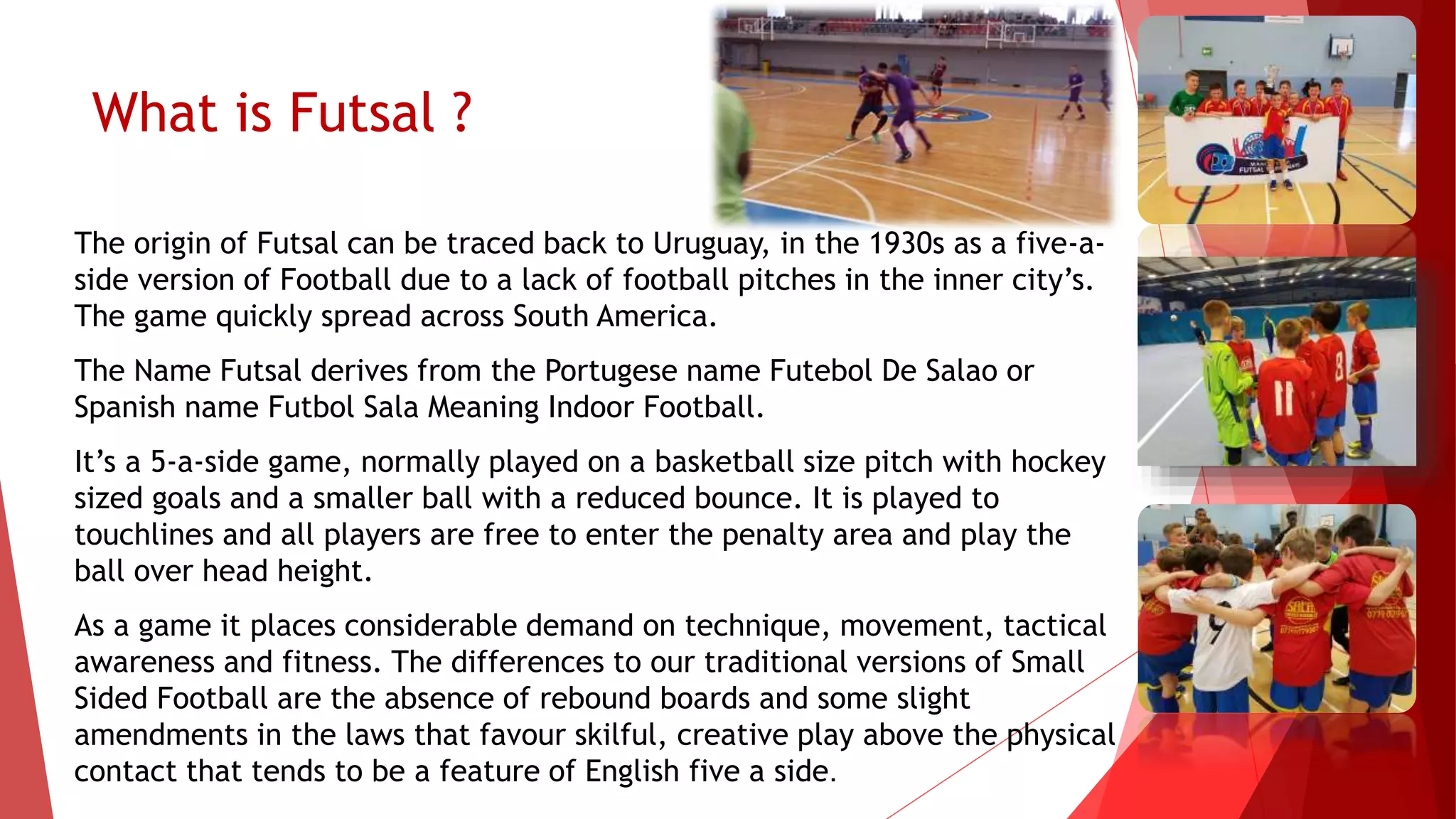 Futsal presentation n lucas | PPTX