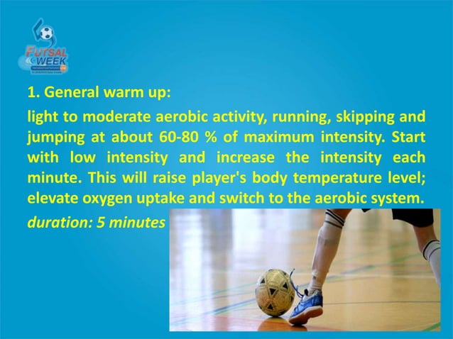 Futsal warm up | PPTX