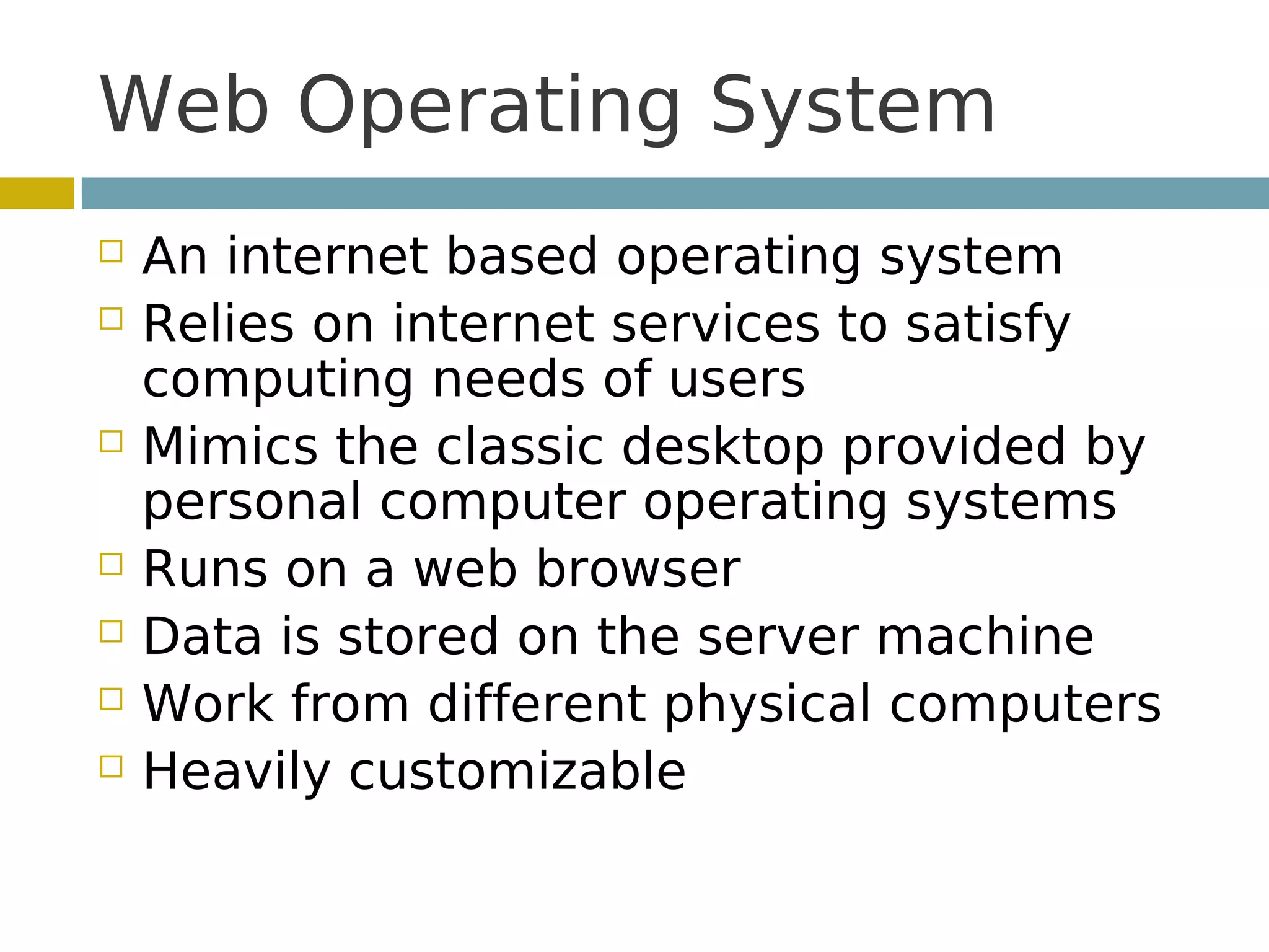 Futura – An Innovative Web Operating System | PDF