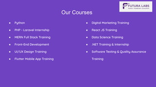 Futura Labs - Best Software Training Institute | PPT