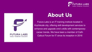 futura labs Calicut & Kochi presentation.pdf | Job Market | Economy