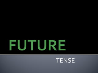Future Tense flashcards | PPT