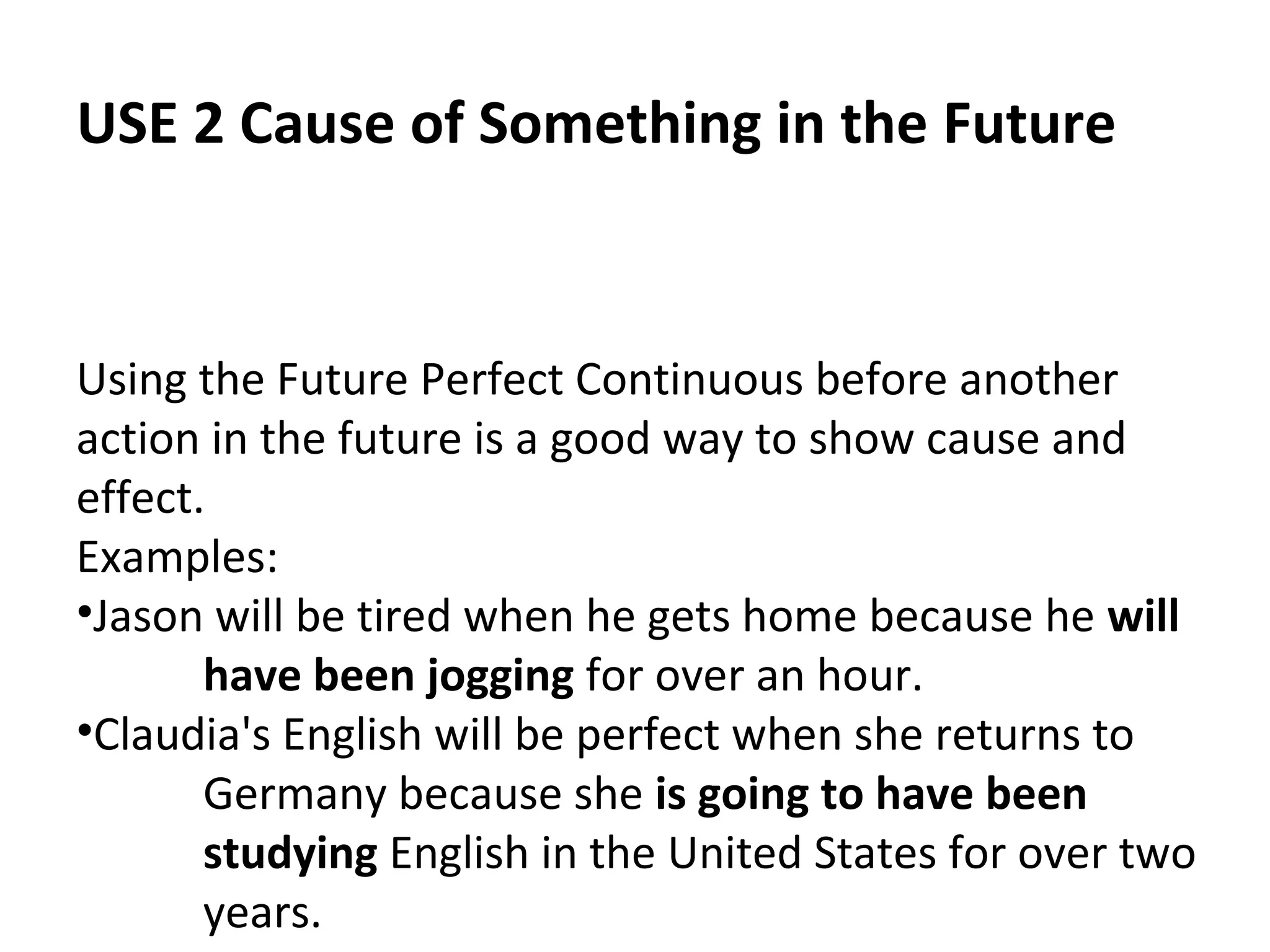 Future perfect continuous tense | PPT