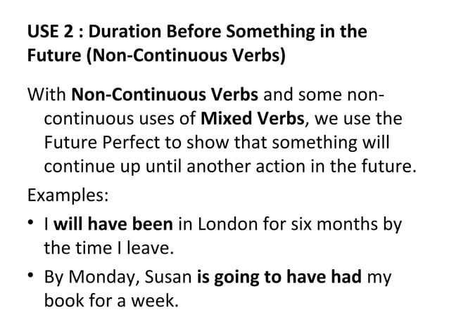 Future perfect tense | PPT