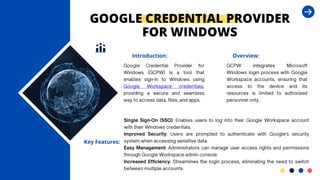 Google Credential Provider for Windows: What it is and why you need it ...