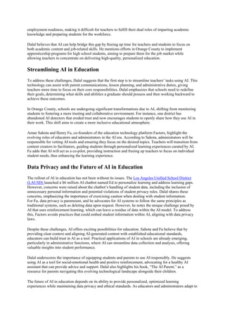 Future-Proofing Education: How AI is Set to Transform Learning and ...