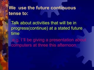 The Future Tenses Power Point Presentation | PPT