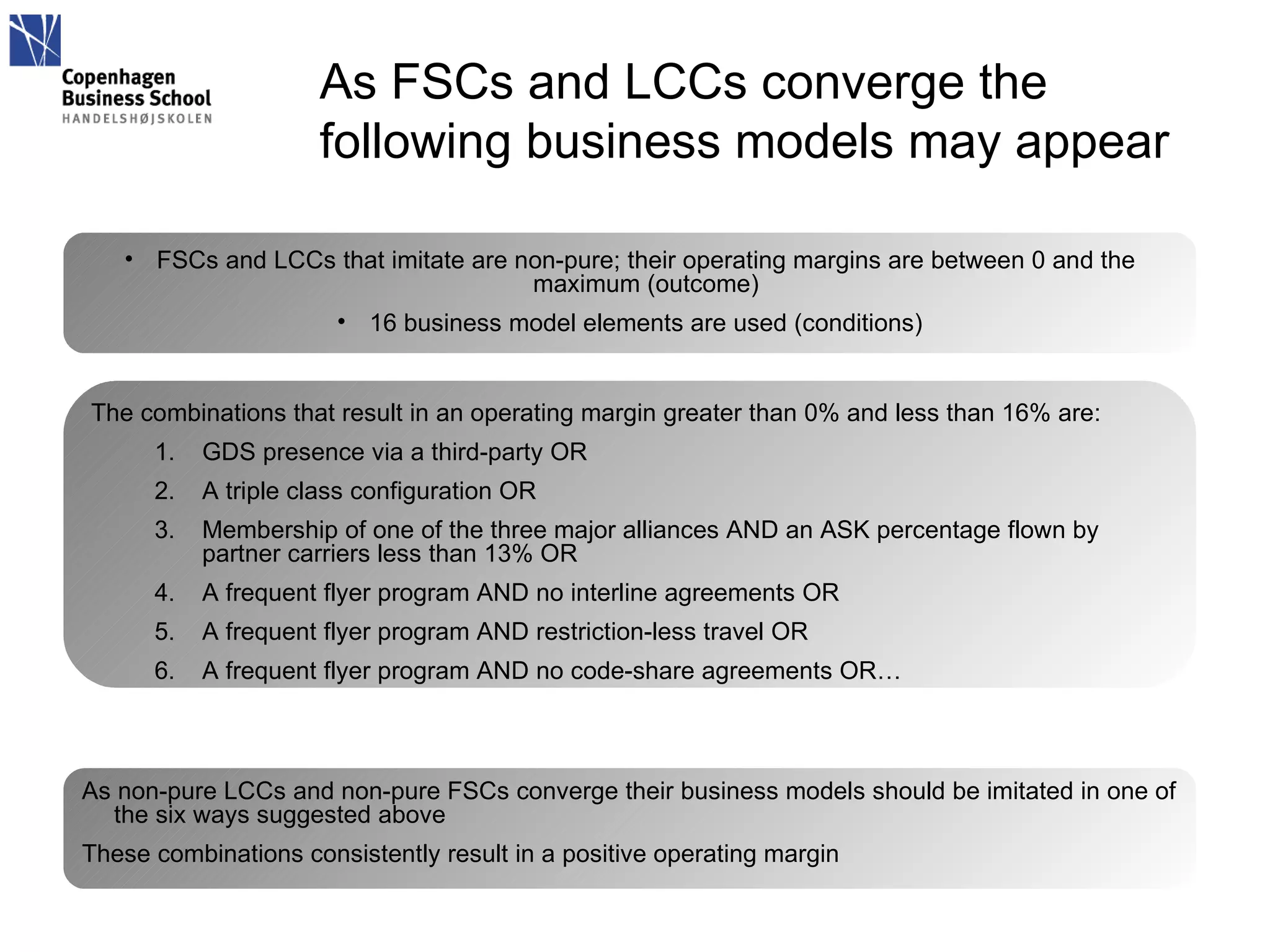 Future Airline Business Models | PPT