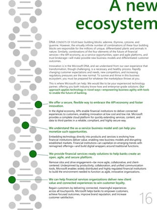The future banking ecosystem | PDF