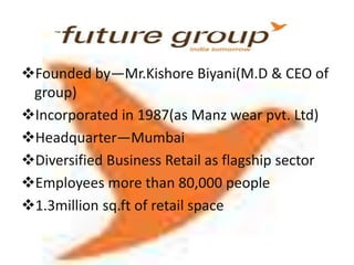 Future Group | PPT